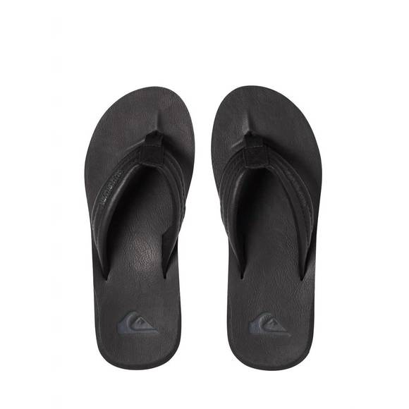 Quiksilver | Shoes | New Quicksilver Mens Carver Nubuck Flip Flop ...